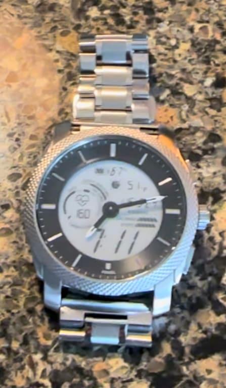 Fossil Men's Machine Gen 6 Hybrid Smart watch, Stainless Steel with ...