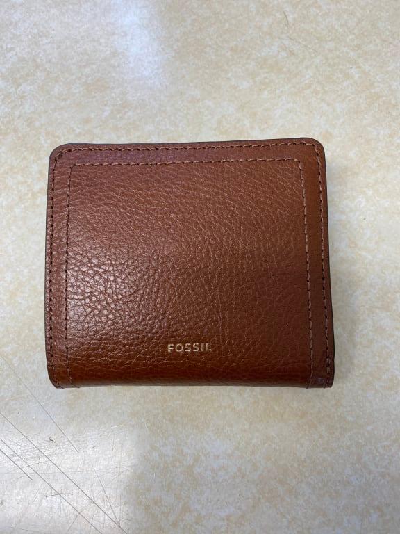 Fossil Logan Leather Bifold Wallet - Macy's