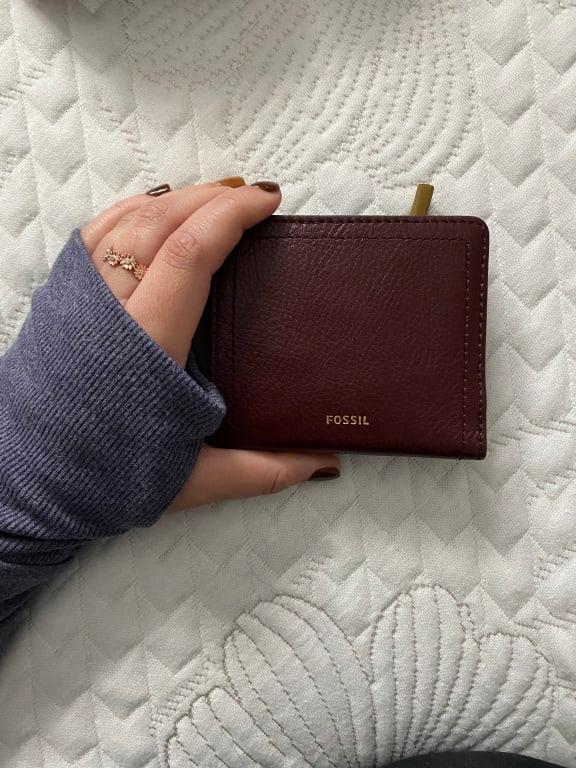 Fossil Logan Leather Bifold Wallet - Macy's