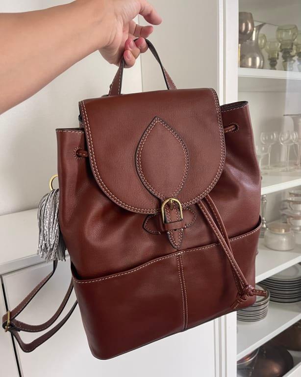 Fossil Women's Luna Leather Backpack - Macy's