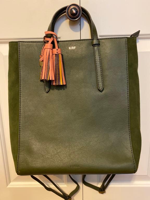 Fossil Women's Camilla Convertible Leather Backpack - Macy's