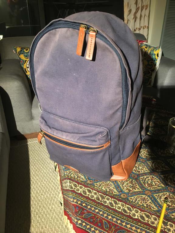 Fossil Estate Canvas Backpack - Macy's