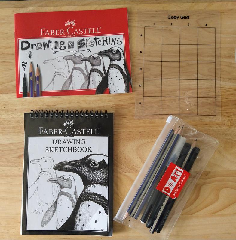 Faber-Castell Do Art Drawing and Sketching Kit - Complete Beginner's ...