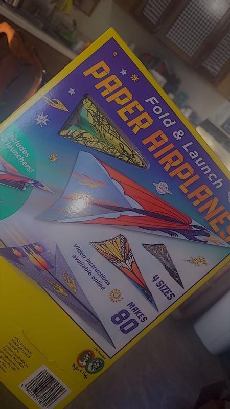 Creativity For Kids Fold & Launch Paper Airplanes Kit - Macy's