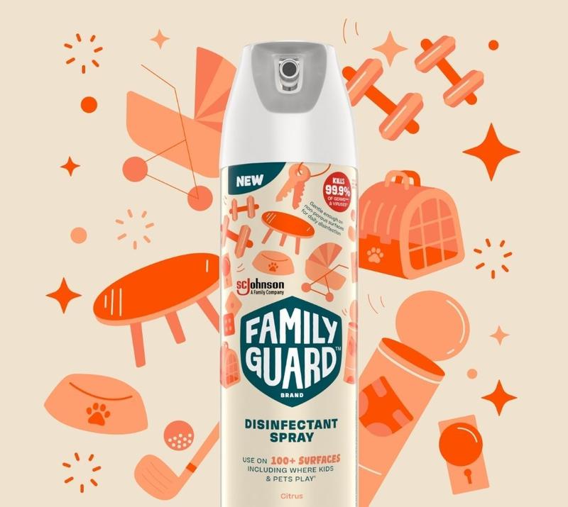FAMILY GUARD Fresh Disinfectant Foam All-Purpose Cleaner 327164 at ...