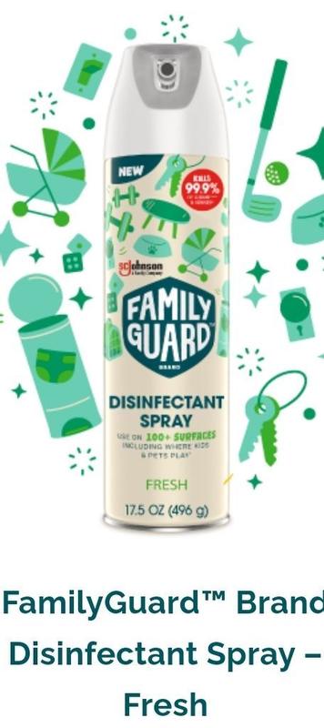Shop FAMILY GUARD Fresh Disinfectant Liquid and Foam All-Purpose ...