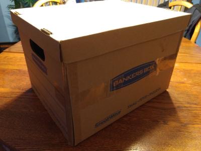 BANKERS BOX SmoothMove Maximum Strength Moving Boxes Half Slotted ...