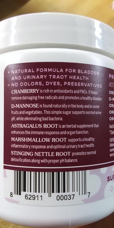 Fera Pet Organics Chicken Bone Broth Flavor Bladder Supplement Support ...