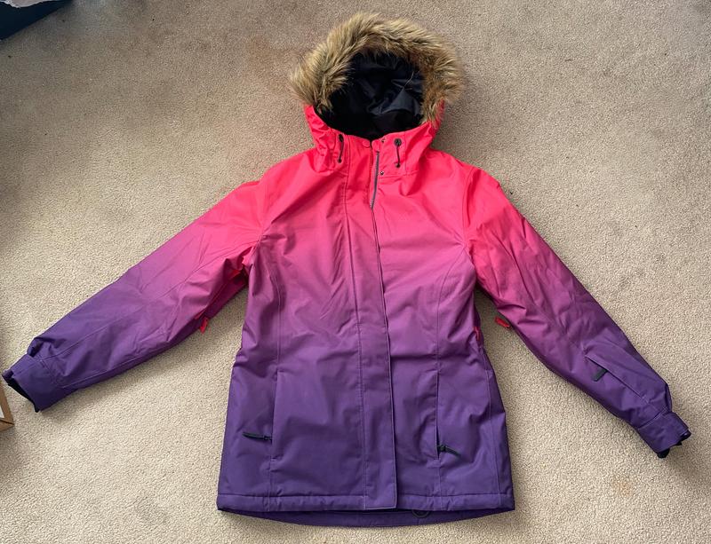 Ripzone Women's Pika Winter Ski Jacket, Insulated, Hooded, Waterproof ...