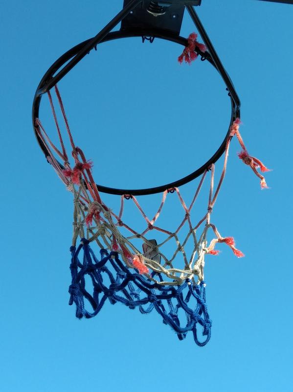 Spalding Heavy Duty Red, White and Blue Net | SportChek