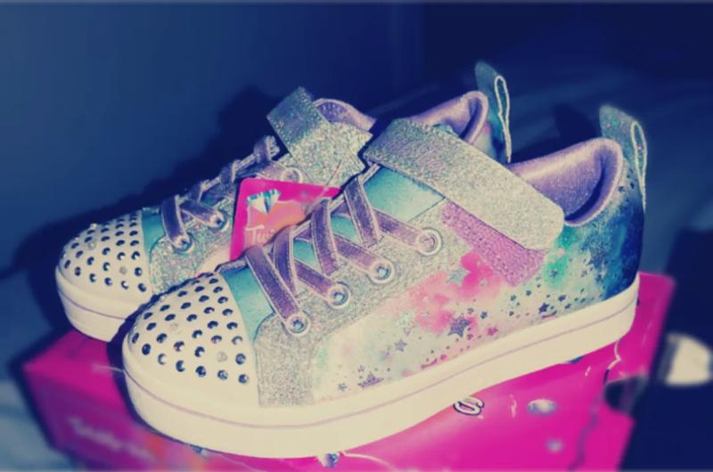 Skechers Kids' Pre-School Twinkle Toes: Sparkle Rayz Cloud Shoes, Girls, Velcro | SportChek