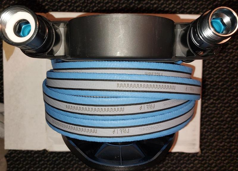 FITT HiFlo Caddy Plastic 30-ft Wall-mount Hose Reel FTH11230 at Lowes.com