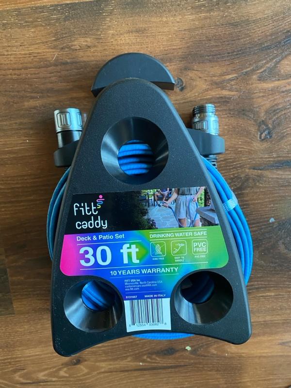 FITT HiFlo Caddy Plastic 30-ft Wall-mount Hose Reel FTH11230 at Lowes.com
