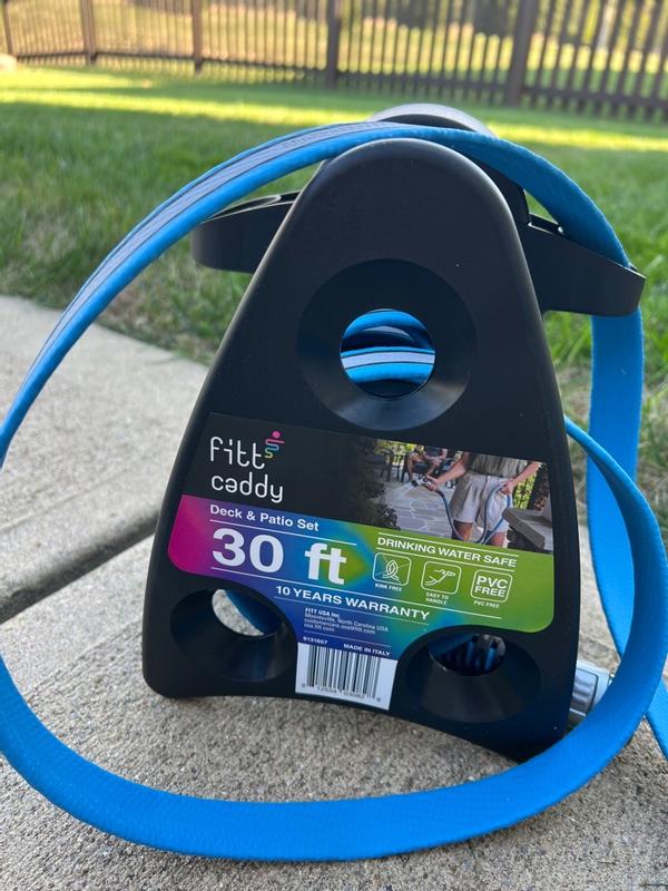 FITT HiFlo Caddy Plastic 30-ft Wall-mount Hose Reel FTH11230 at Lowes.com