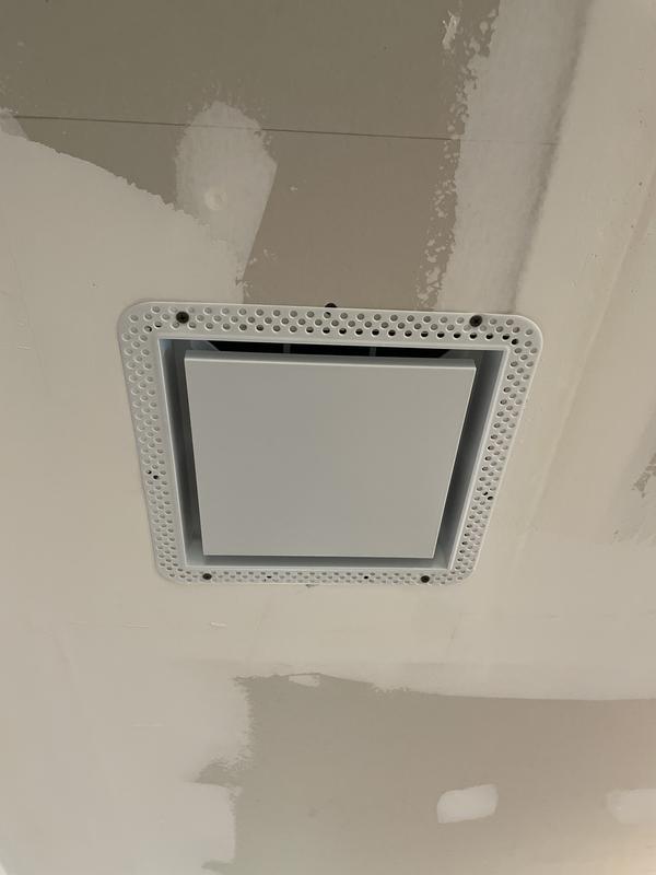 Fittes 10-in x 6-in 1-way Abs Resin White Sidewall/Ceiling Register ...