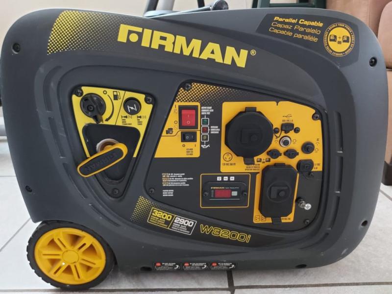 Firman Power Equipment 3,200/2,900 Watts Recoil Start, 50 ST CAN Gas ...