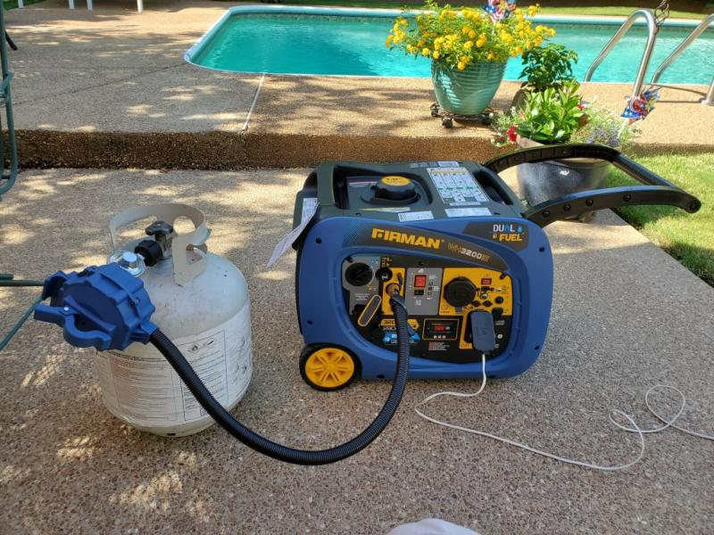 Firman Power Equipment 3,200/2,900 Watts Electric Start 50 ST CAN, Dual ...