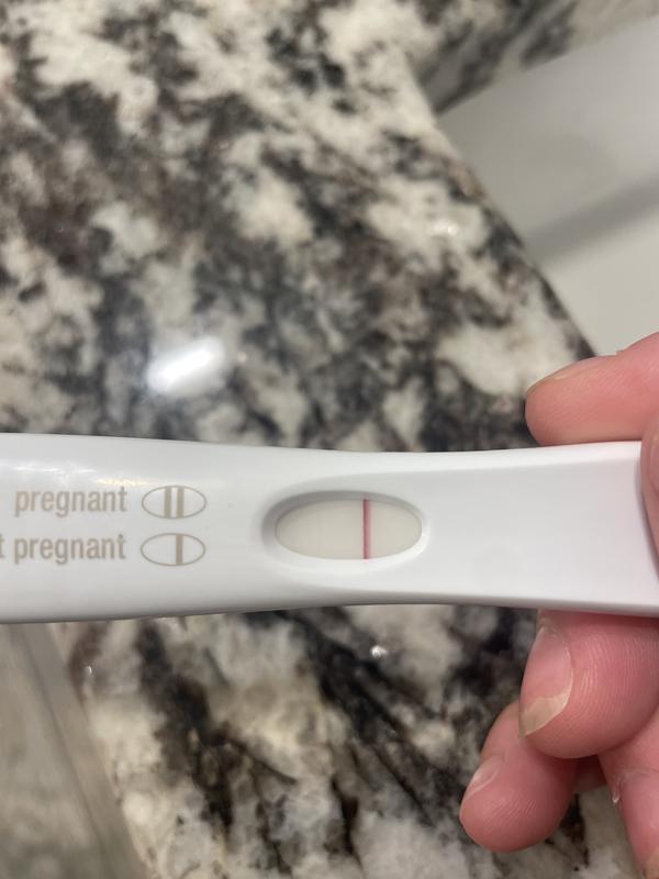 First Response Positive Pregnancy Test Faint Line