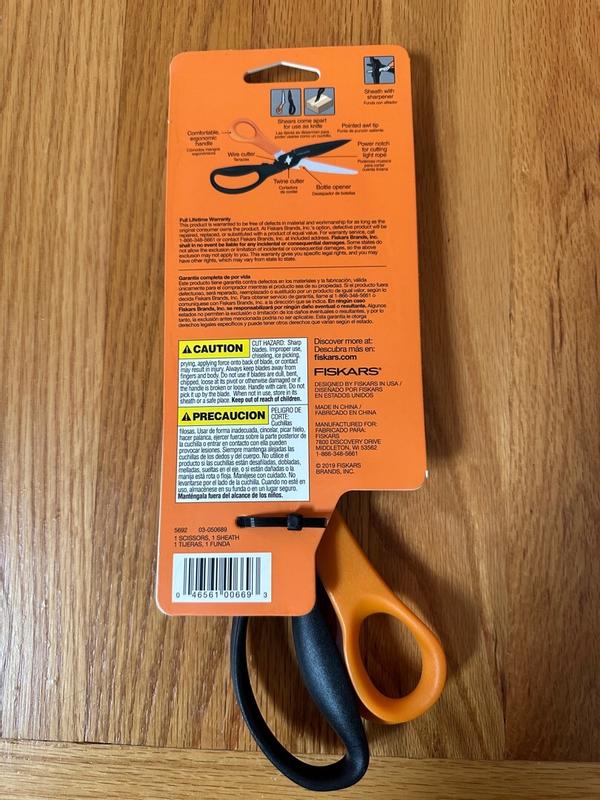 Fiskars Cuts+More Multi-Tool Stainless Steel Garden Shear 356922-4002 ...