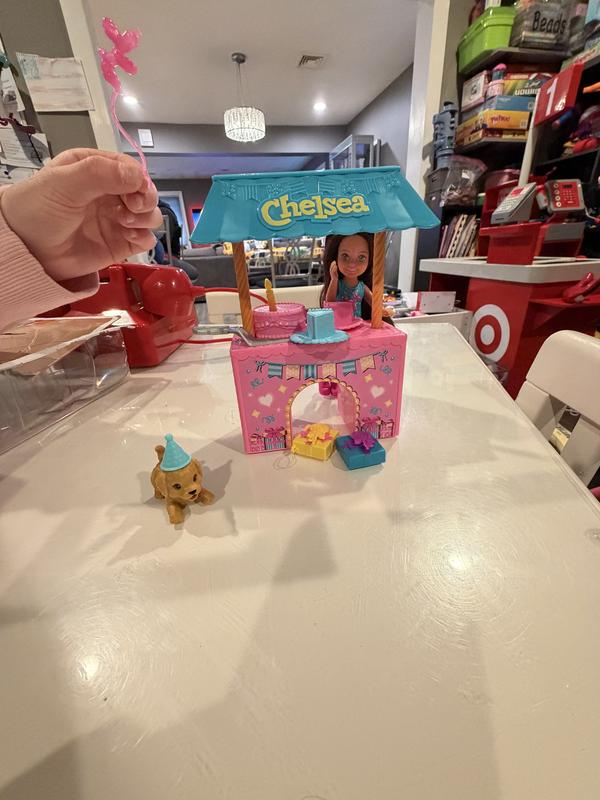 Barbie Family and Friends Club Chelsea Surprise Birthday Party Playset ...