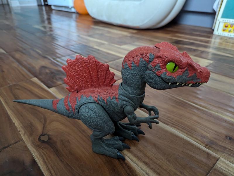 Jurassic World Crushivores Spinosaurus Cage Crasher Dinosaur Action ...