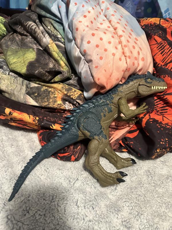 Jurassic World Ruthless Rampagin Allosaurus Dinosaur Toy with Attack ...