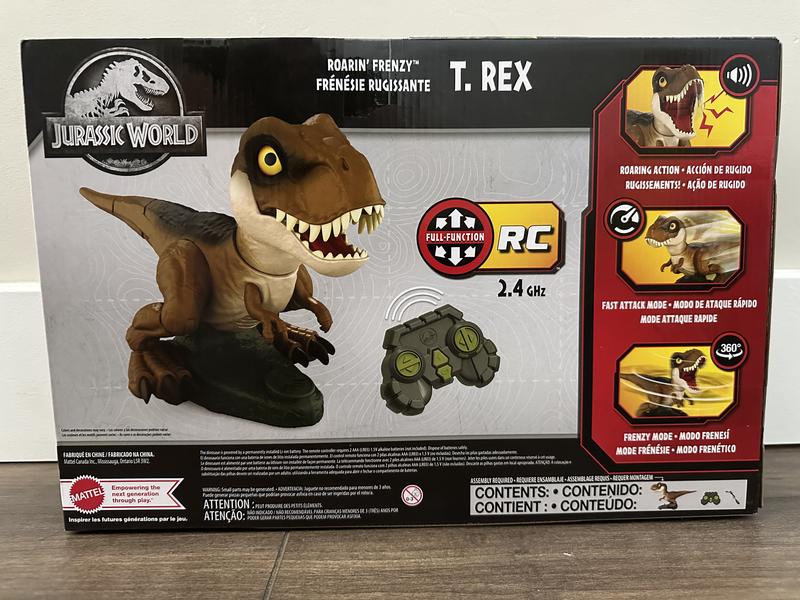 Jurassic World Roarin Frenzy T-Rex RC Toy - Macy's