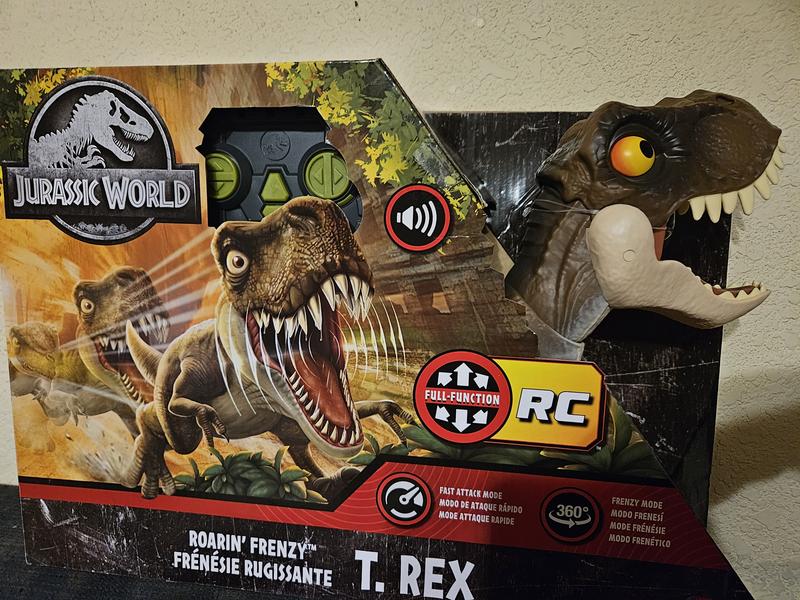 Jurassic World Roarin Frenzy T-Rex RC Toy - Macy's