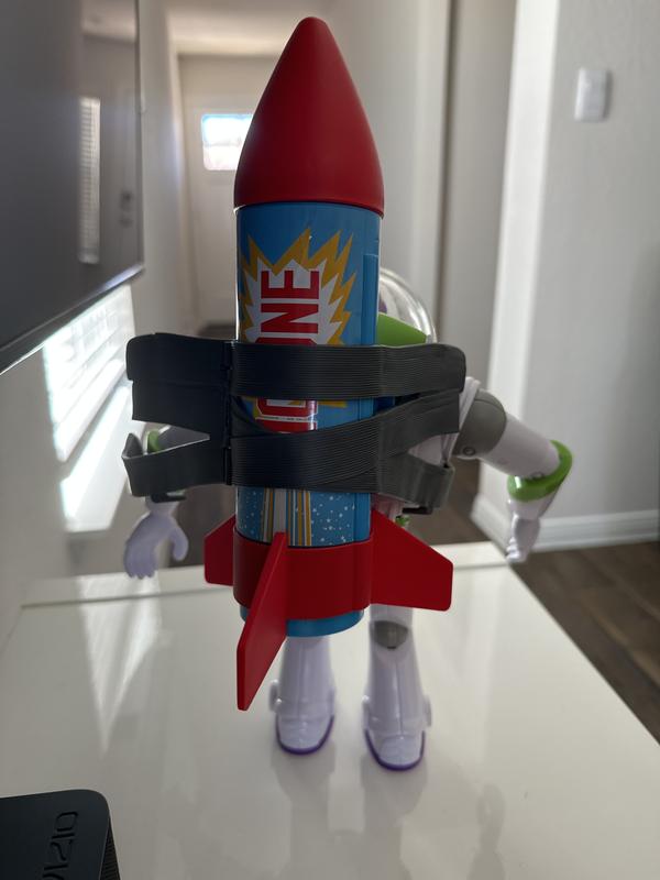 Disney Pixar Toy Story Buzz Lightyear 10" Action Figure Toy with Rocket ...