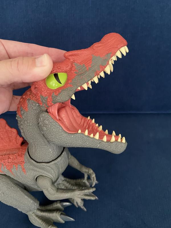 Jurassic World Crushivores Spinosaurus Cage Crasher Dinosaur Action ...