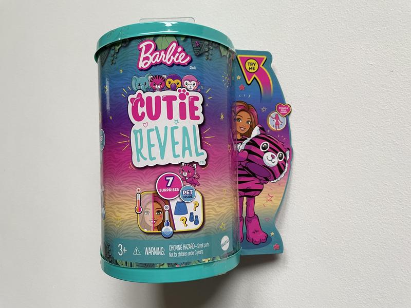Barbie Cutie Reveal Jungle Series Chelsea Tiger Doll - Macy's