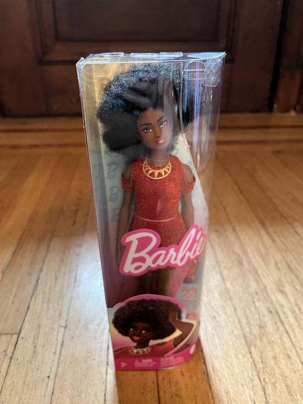 Barbie Fashionistas 65th Anniversary Doll 221 with Natural Black Hair ...