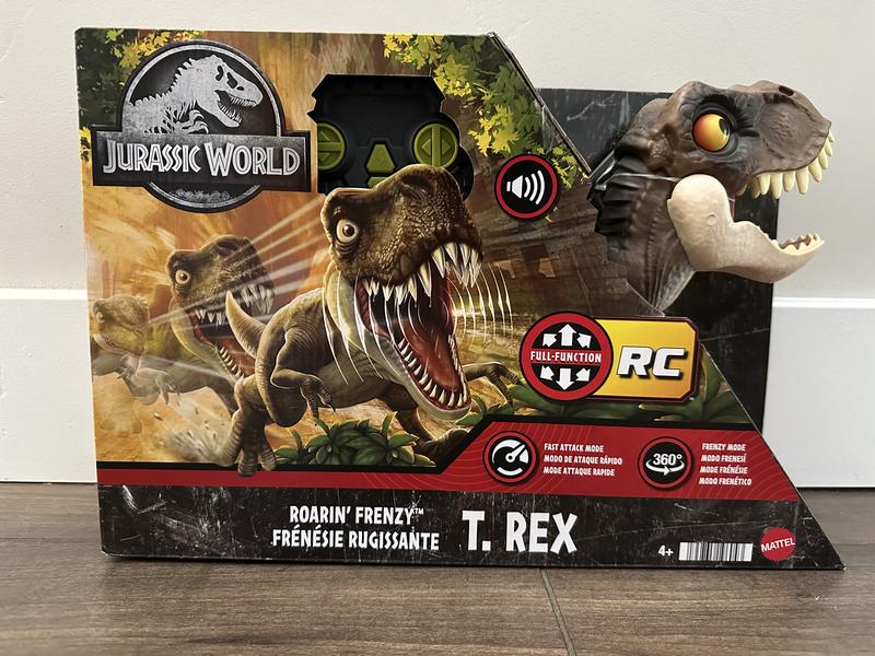 Jurassic World Roarin Frenzy T-Rex RC Toy - Macy's