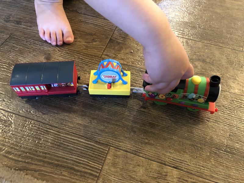 Mattel Fisher Price Thomas And Friends Motorized Party Train Percy ...