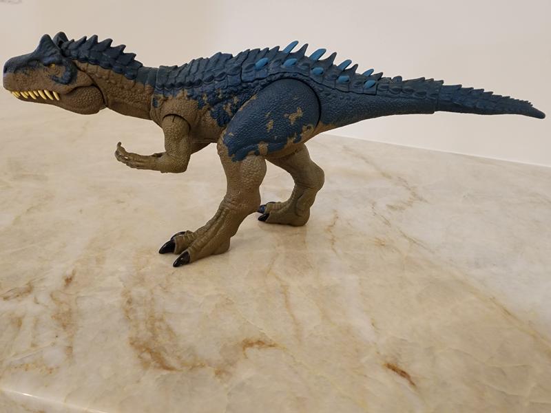 Jurassic World Ruthless Rampagin Allosaurus Dinosaur Toy with Attack ...
