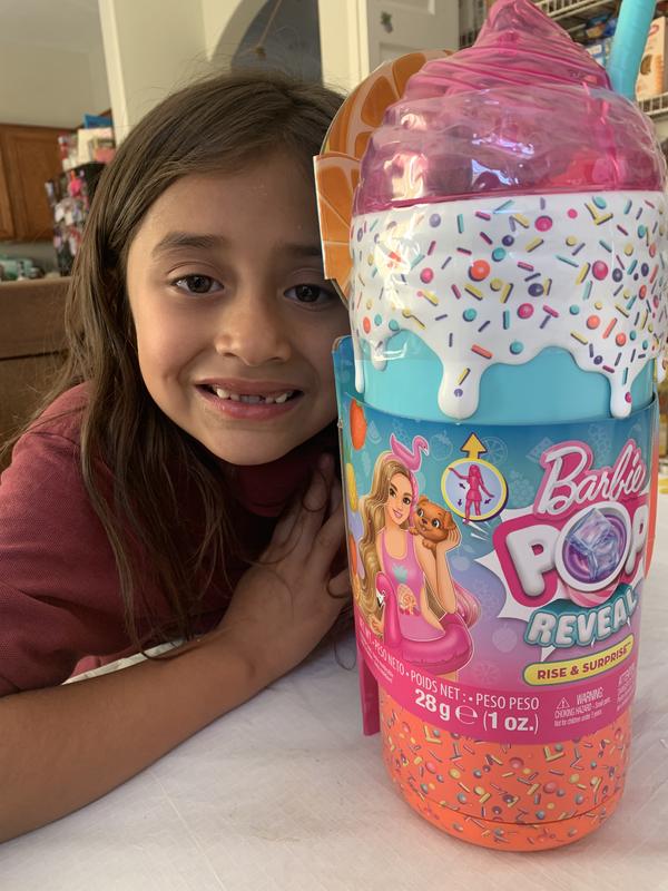 Barbie Pop Reveal Rise and Surprise Gift Set with Scented Doll, Squishy ...