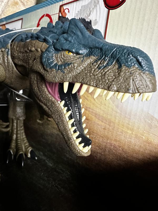Jurassic World Ruthless Rampagin Allosaurus Dinosaur Toy with Attack ...