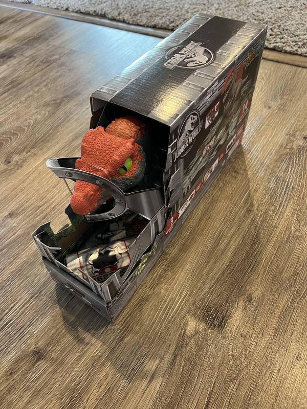 Jurassic World Crushivores Spinosaurus Cage Crasher Dinosaur Action ...