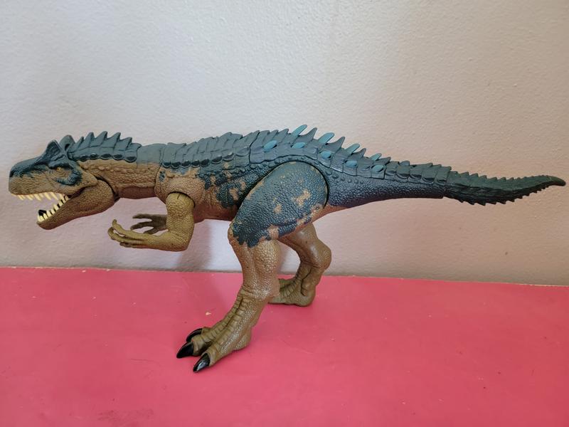 Jurassic World Ruthless Rampagin Allosaurus Dinosaur Toy with Attack ...