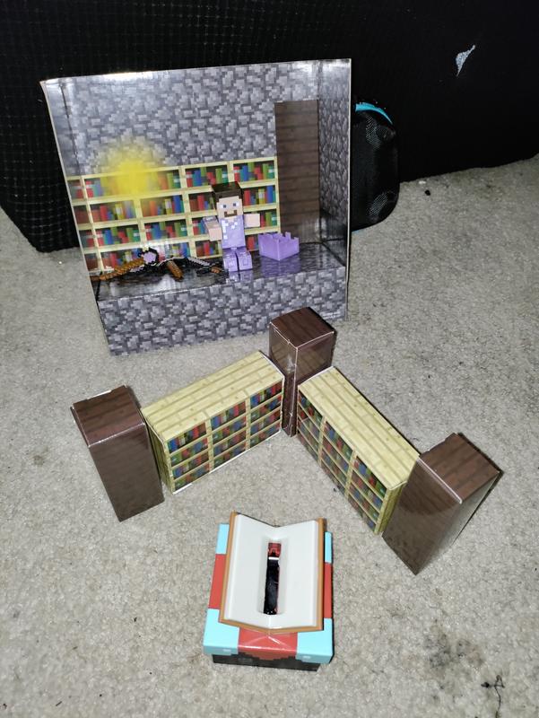 Minecraft Papercraft Enchantment Table
