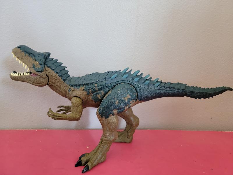 Jurassic World Ruthless Rampagin Allosaurus Dinosaur Toy with Attack ...
