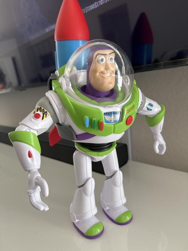 Disney Pixar Toy Story Buzz Lightyear 10" Action Figure Toy with Rocket ...