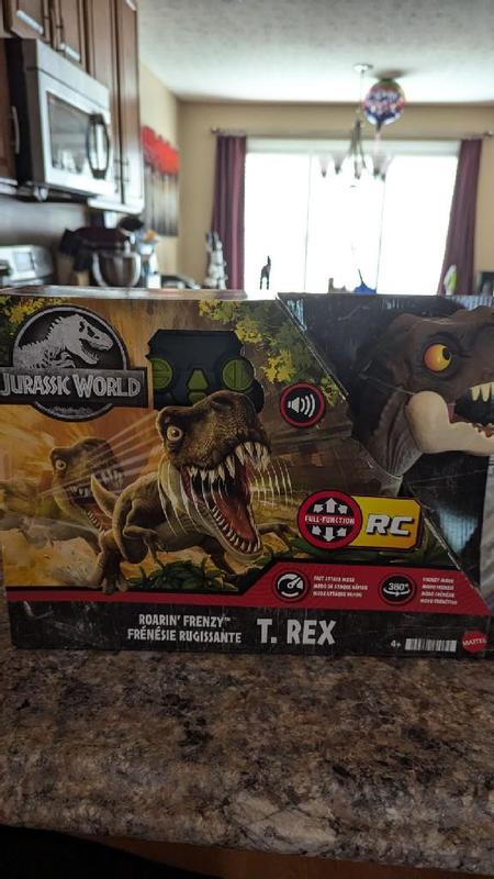 Jurassic World Roarin Frenzy T-Rex RC Toy - Macy's
