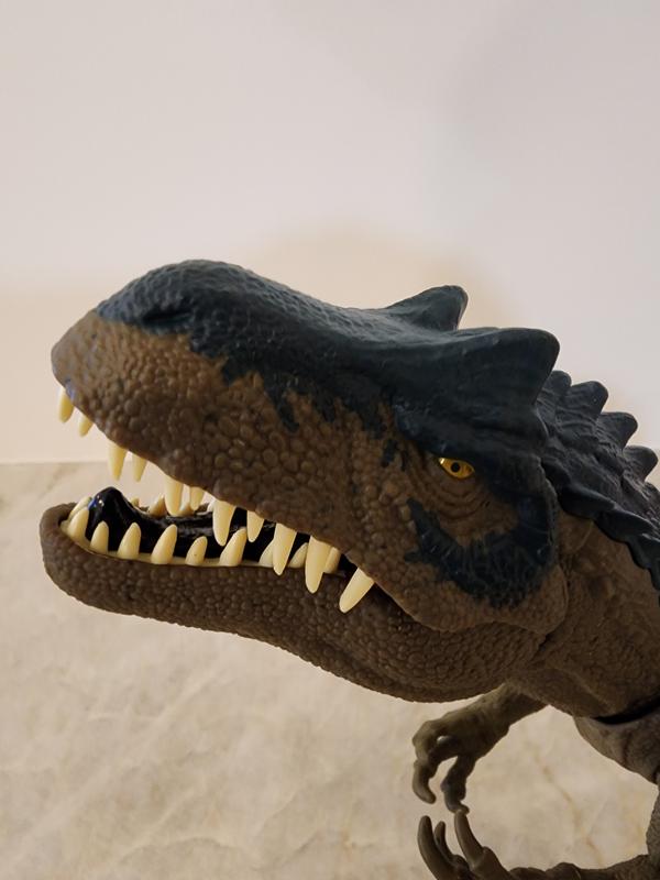 Jurassic World Ruthless Rampagin Allosaurus Dinosaur Toy with Attack ...