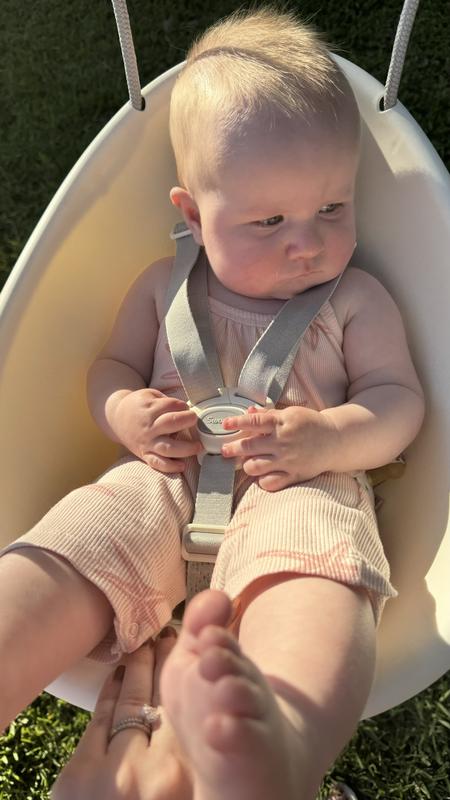 Swurfer Coconut Toddler and Baby Swing, 3-Point Adjustable Harness ...