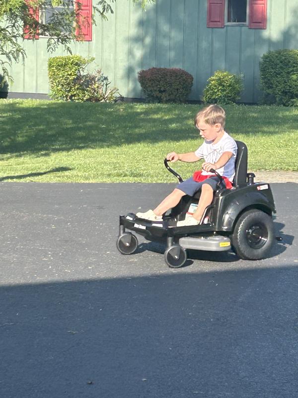 Tractor Supply 12V Zero-Turn Lawn Mower Ride-On Toy, Red at Tractor ...