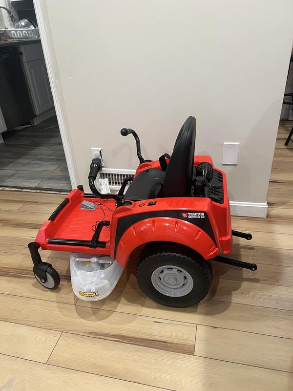 Tractor Supply 12V Zero-Turn Lawn Mower Ride-On Toy, Red at Tractor ...