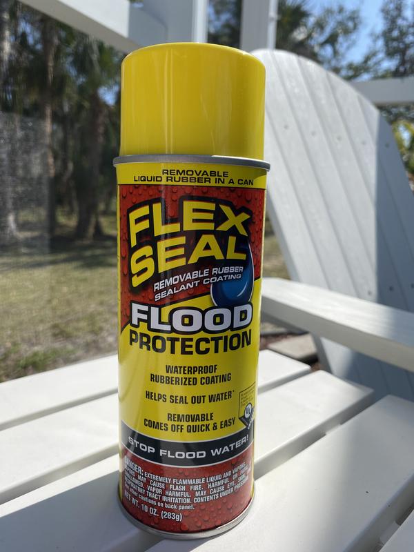 Flex Seal Flood Protection 10-fl oz Yellow Aerosol Spray Waterproof ...