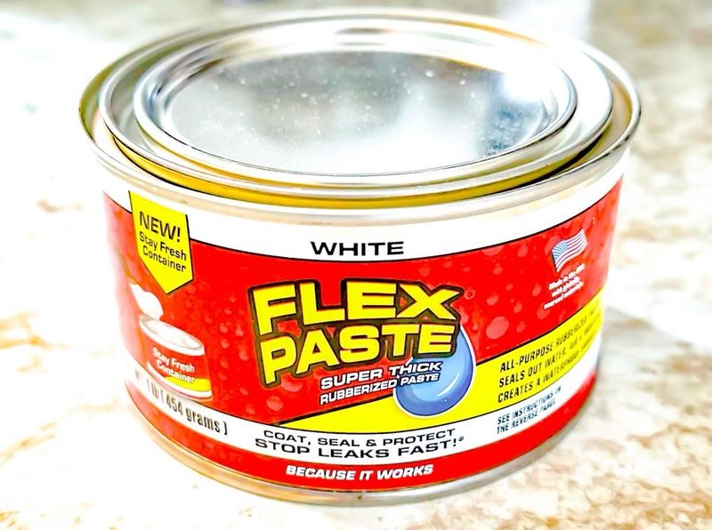 Flex Seal Family of Products Flex Paste MAX Black Rubber Coating 12 lb ...