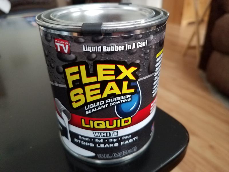 Flex Seal Family of Products Black Liquid Rubber Sealant Coating 16 fl ...